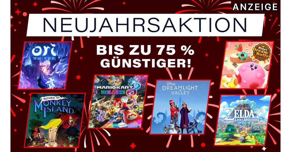 Nintendo Switch: Jetzt große Hits bis zu 75% günstiger sichern in der ...