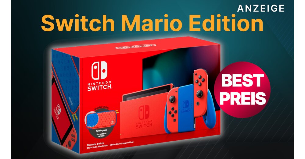 Nintendo Switch: Jetzt in der limitierten Mario Edition zum Bestpreis ...