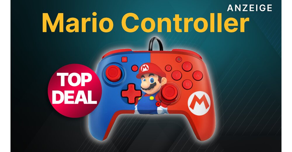 Nintendo Switch: Schnappt euch den offiziellen Mario-Controller für nur ...
