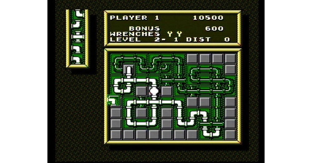 Pipe Mania NES
