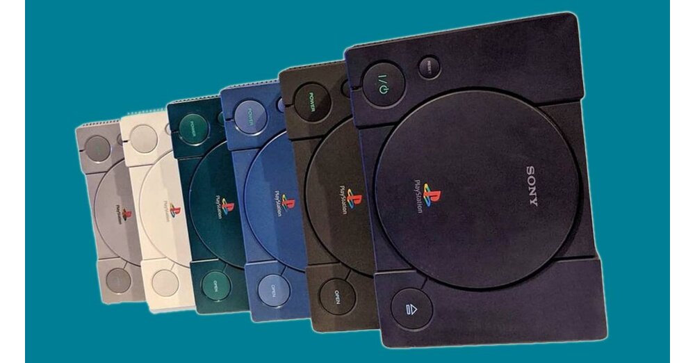 Die PS1 wird dieses Jahr 30 Jahre alt - In diesen Farben gab es die ...