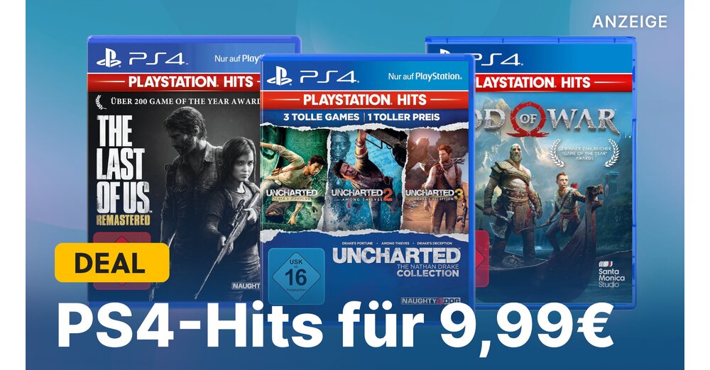 PS4-Hits für 9,99€: Top-Spiele von Last of Us bis Bloodborne zum ...