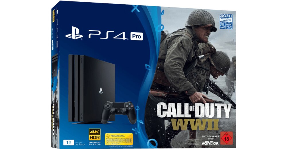 PS4 Pro Bundle mit CoD: WW2 und That's You - Weitere Angebote bei ...