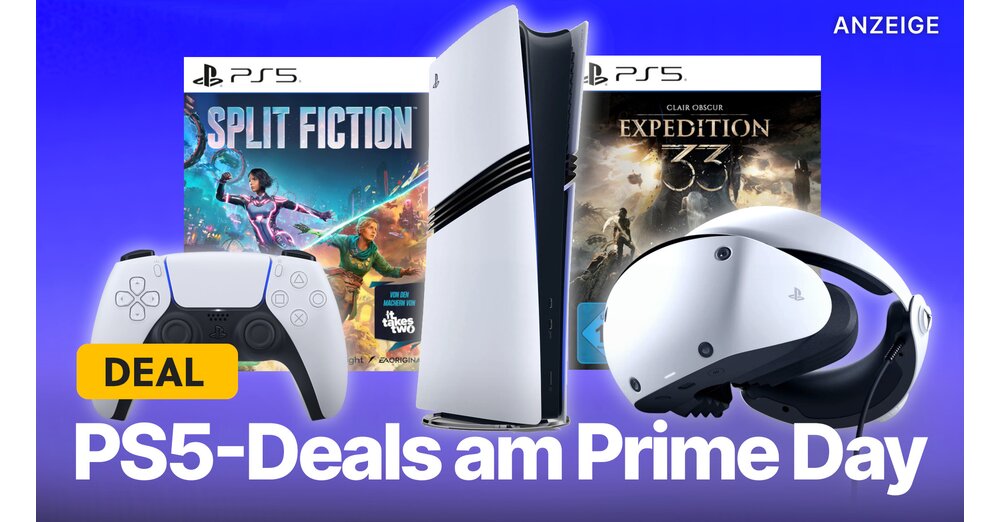 PS5-Angebote am Amazon Prime Day 2025: PS5 Pro, DualSense Controller ...