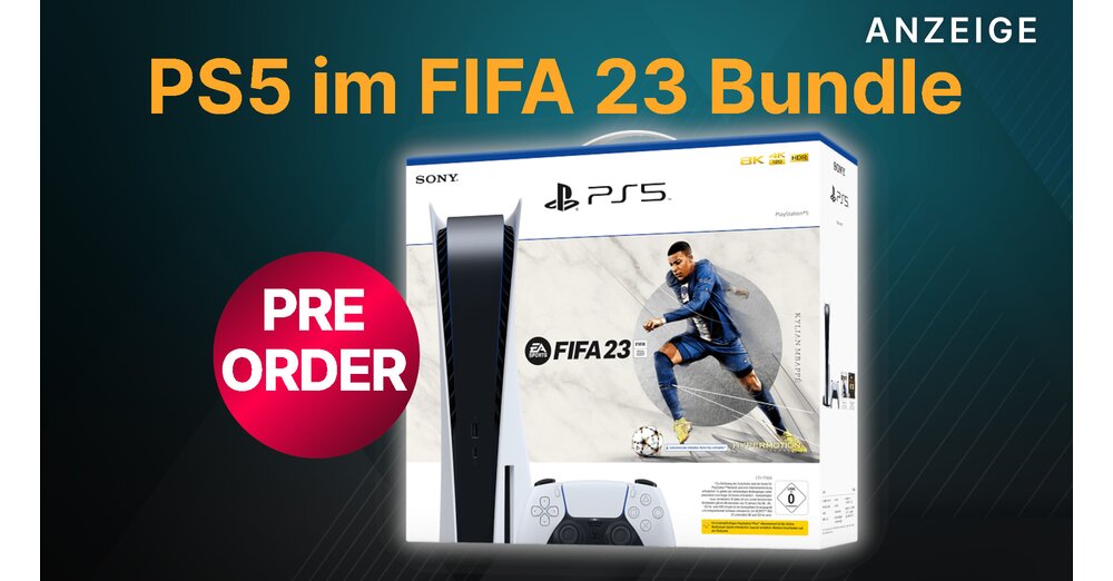 PS5 kaufen: Disc Edition mit FIFA 23 jetzt vorbestellen