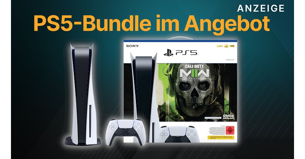 PS5 im Angebot: Bundle mit Call of Duty MW 2 und Disc Edition jetzt ...
