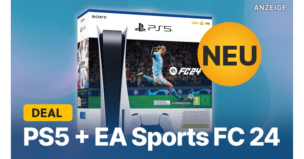 PS5 + EA Sports FC 24: Neues Bundle schon vor Release im Amazon-Angebot ...