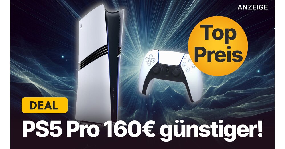 PS5 Pro jetzt 160€ günstiger: So könnt ihr euch die High-End-Konsole ...