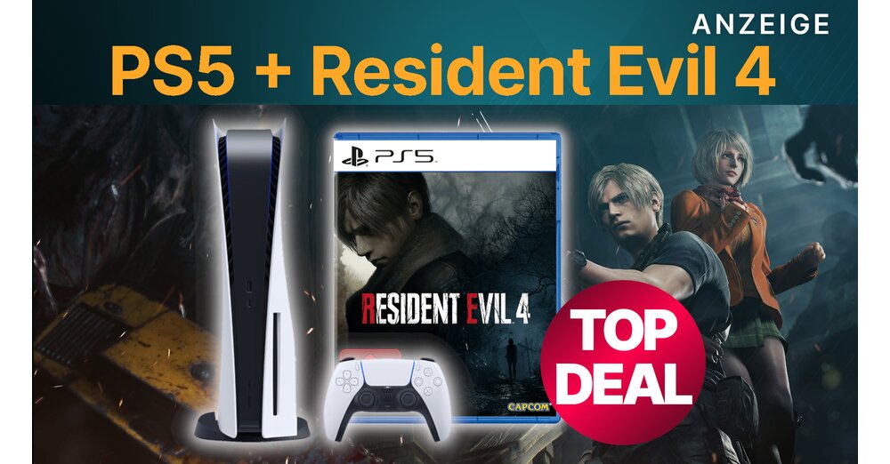 PS5-Bundle mit Resident Evil 4 Remake: Disc Edition jetzt mit dem ...