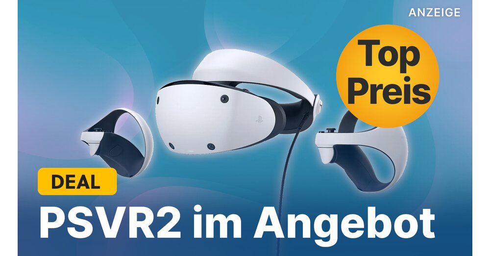 PSVR2 zum Top-Preis kaufen: VR-Headset für PS5 fast 100€ günstiger im Angebot!