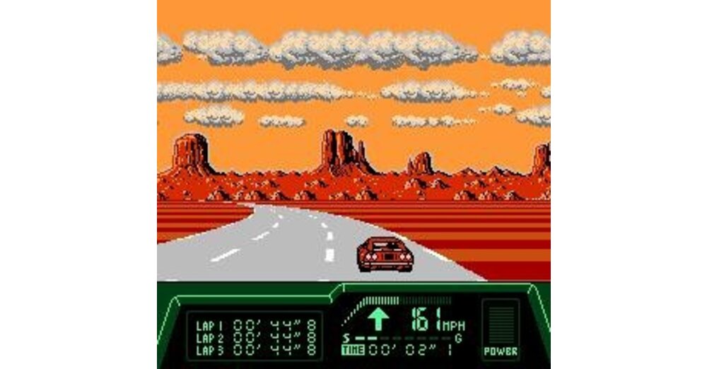 Rad Racer II NES