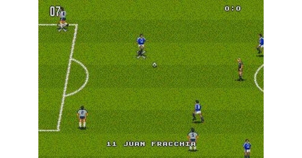 Rick Davis' World Trophy Soccer Sega Mega Drive