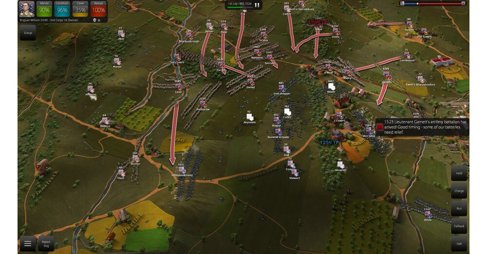 Ultimate General: Gettysburg - Screenshots