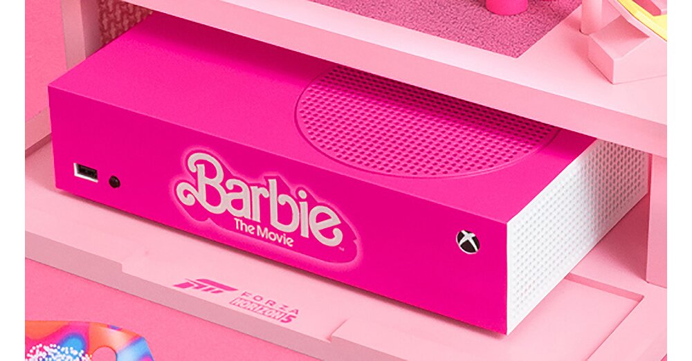Offizielle Barbie-Xbox enthüllt und ja, sie ist pink und wird mit ...