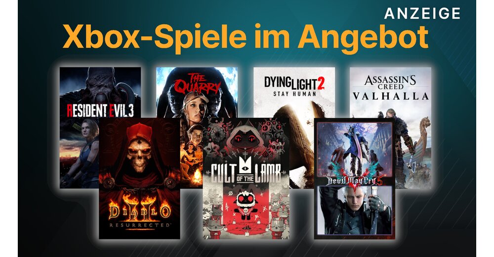 Über 500 Xbox-Spiele im Angebot: AAA-Hits und Horrorspiele jetzt ...