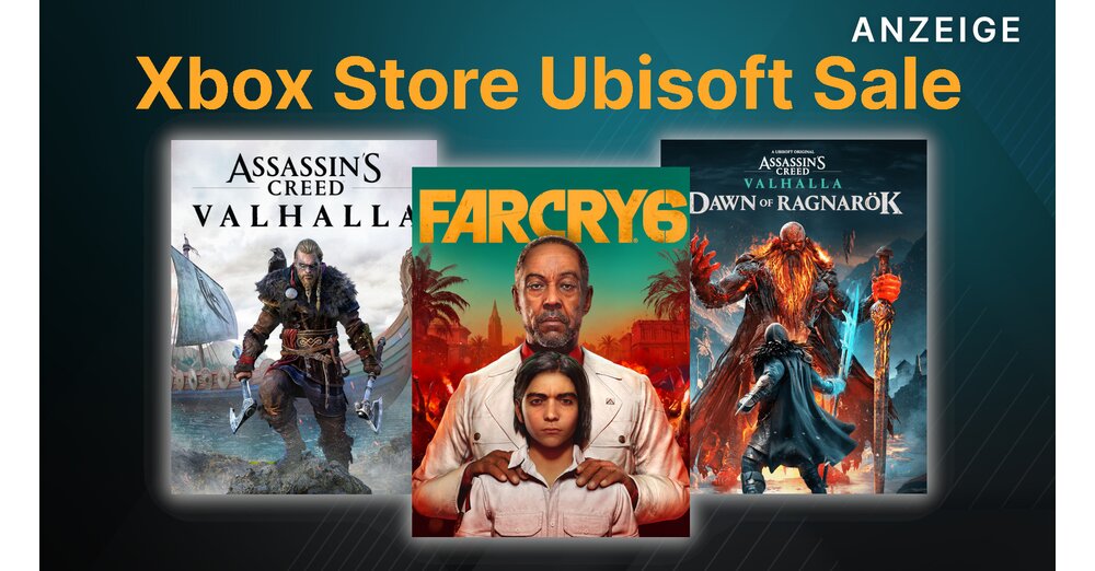 Ubisoft Sale: Große Open-World-Hits jetzt günstig im Xbox Store sichern