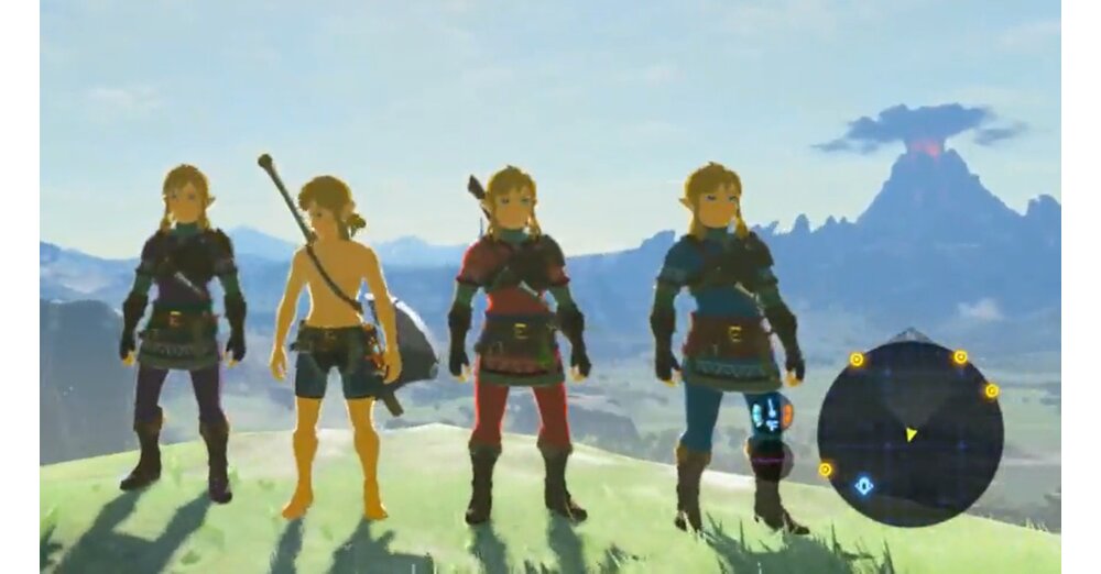 Zelda BotW ist dank Fans zu viert spielbar und das erste Gameplay sieht ...