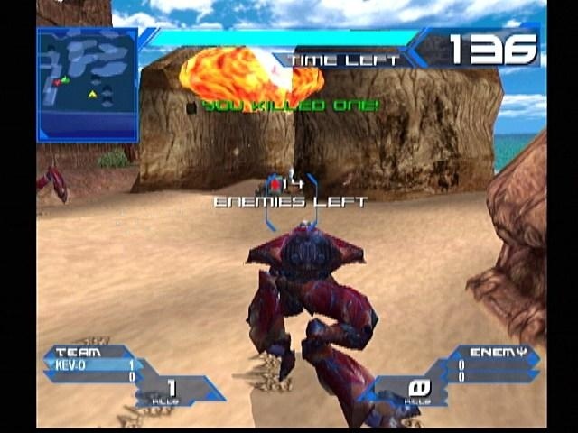 Alien Front Online Dreamcast
