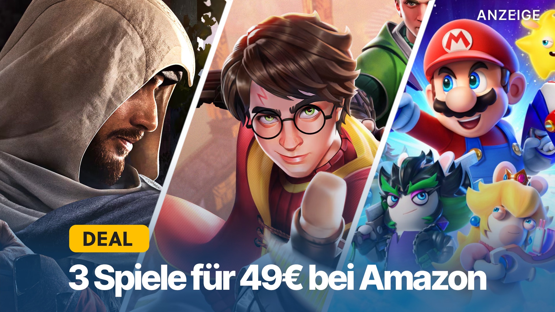 3 Spiele für 49€ bei Amazon: Mit diesen Angeboten für PS5 & Switch ...