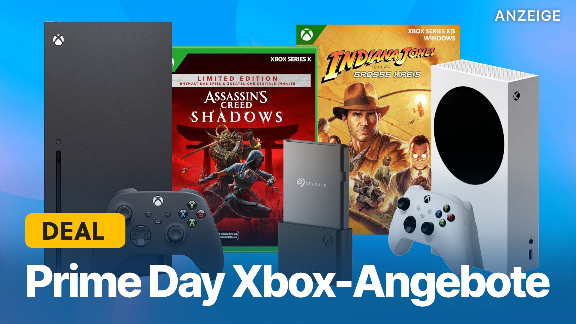 Xbox-Angebote zum Prime Day Start: Konsolen, Spiele, Controller – Auf ...