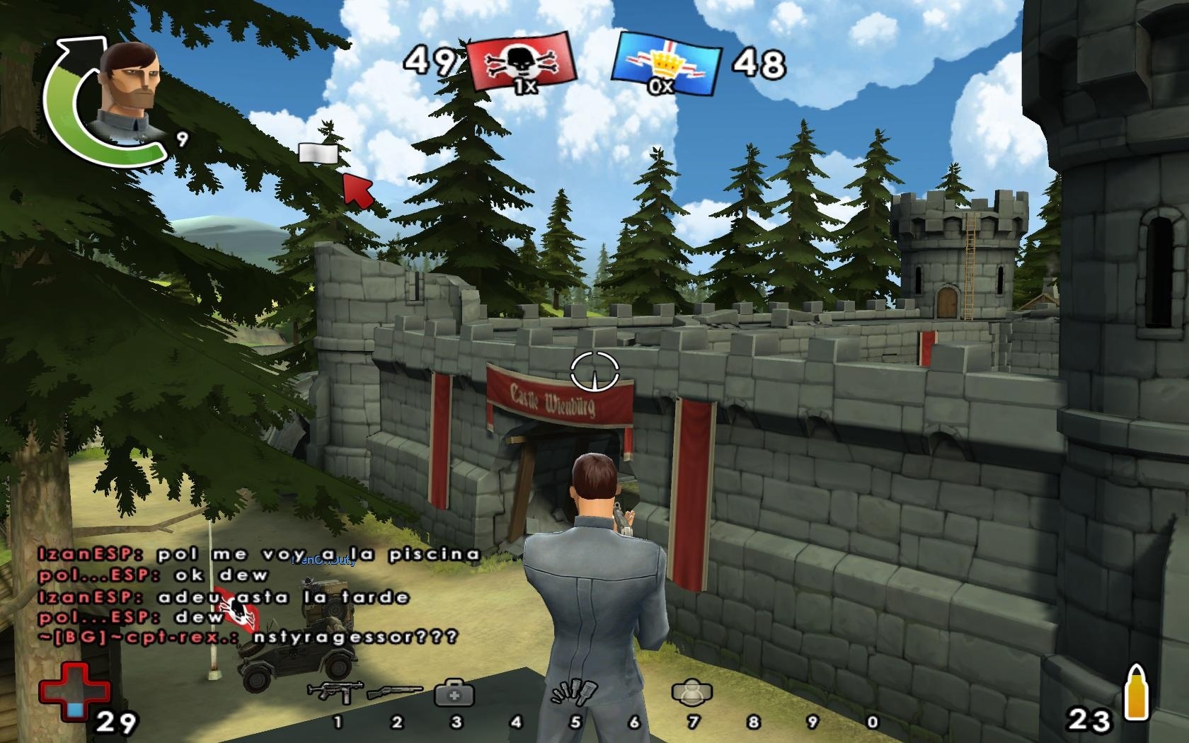 Battlefield Heroes - Fortress Frenzy Map