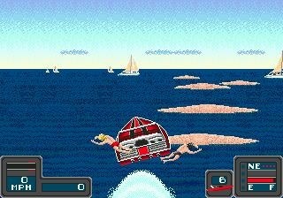 Bimini Run Sega Mega Drive