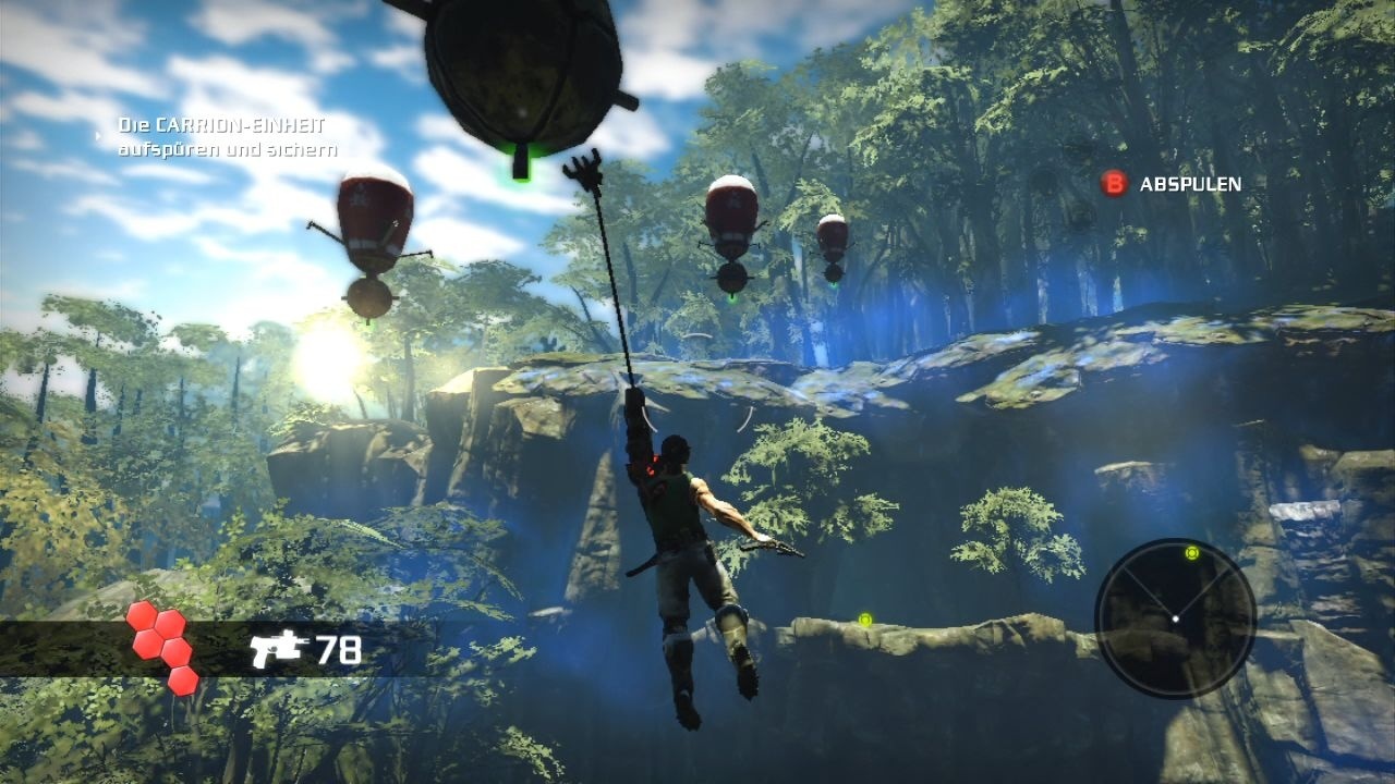 Bionic Commando im Test - Review für Xbox 360 und PlayStation 3