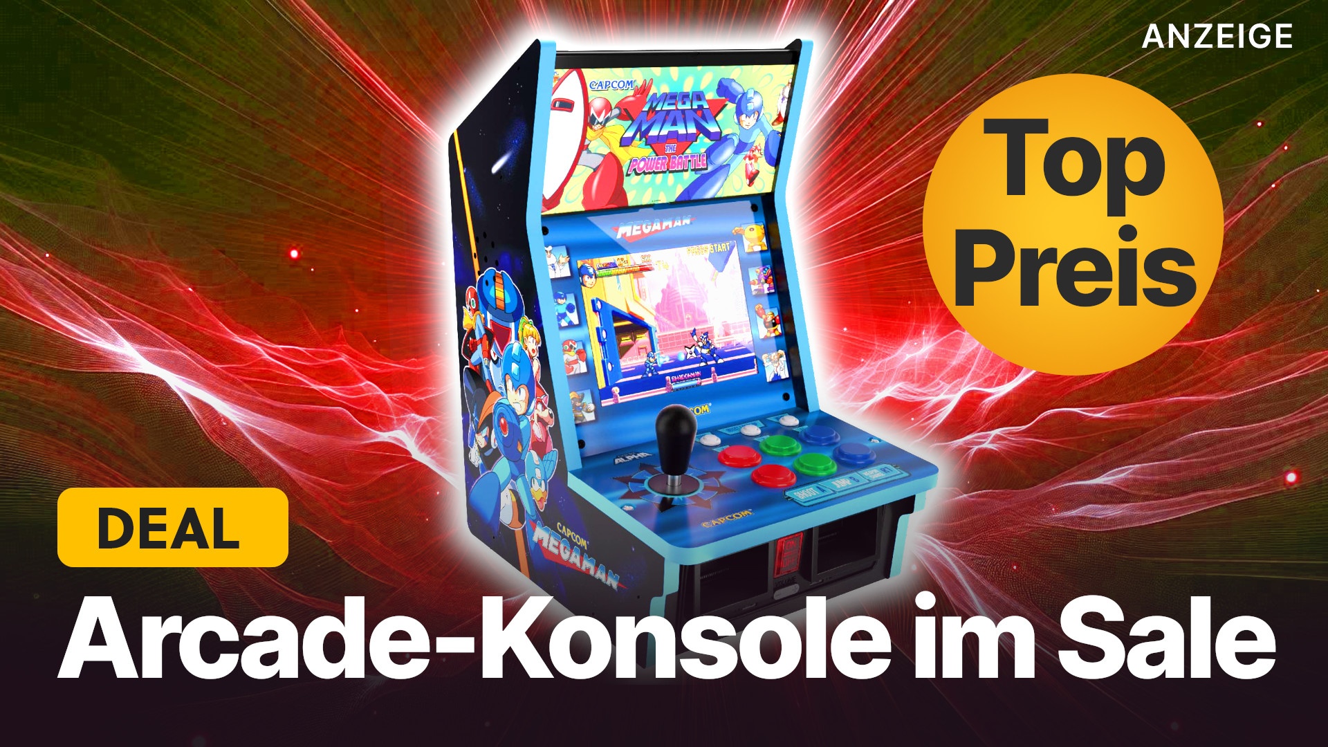 Eigenen Arcade-Automaten zum Schnäppchenpreis sichern: Retro-Konsole ...