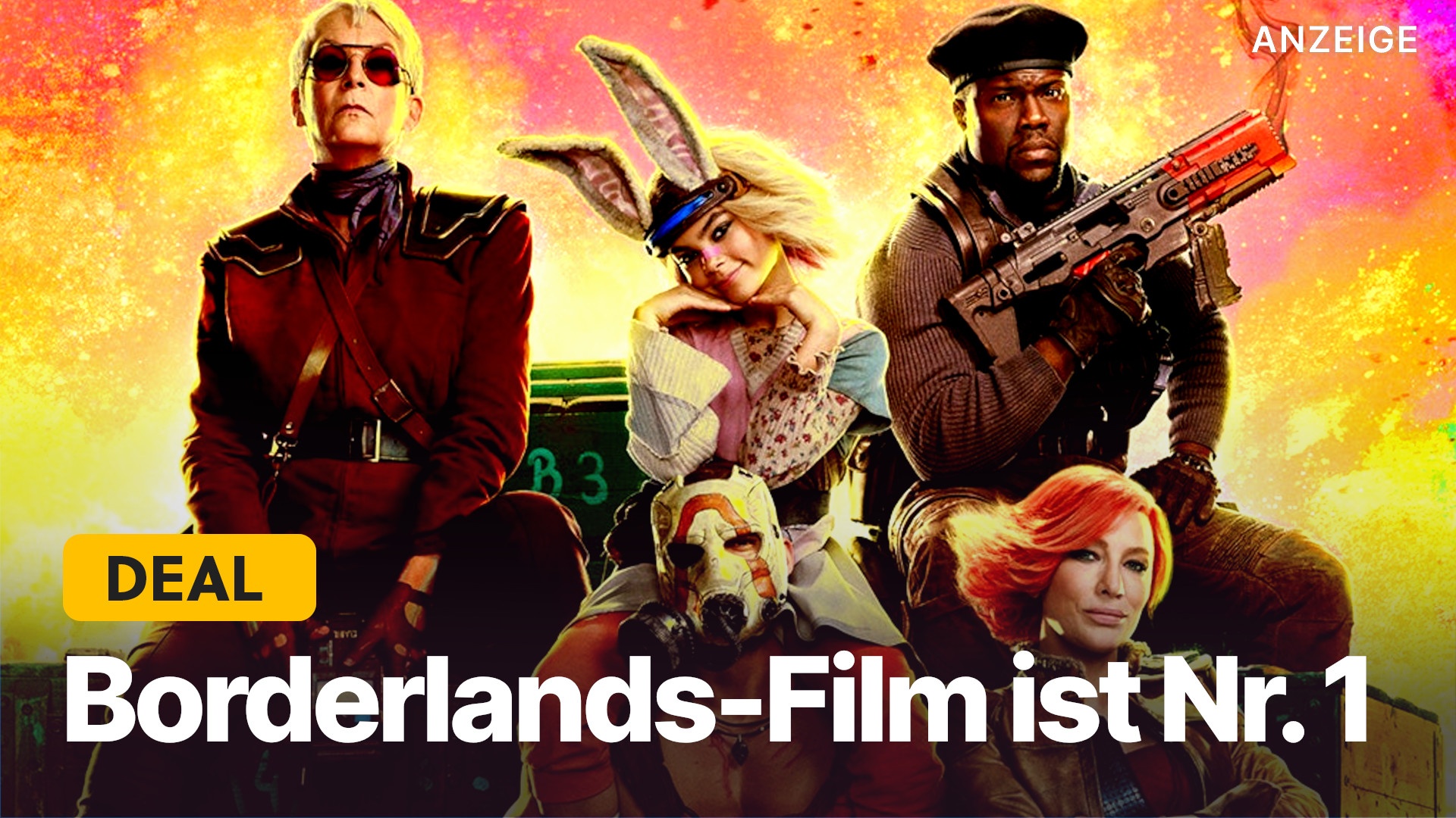 Der Borderlands-Film ist schon jetzt die Nr. 1 der Blu-ray- & DVD ...