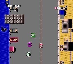 Bump 'N' Jump NES