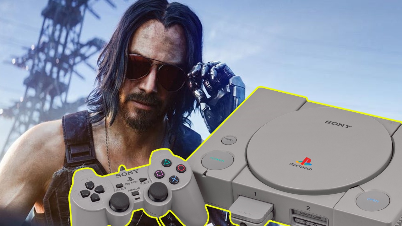 Cyberpunk 2077 sieht auch in PS1-Grafik super aus