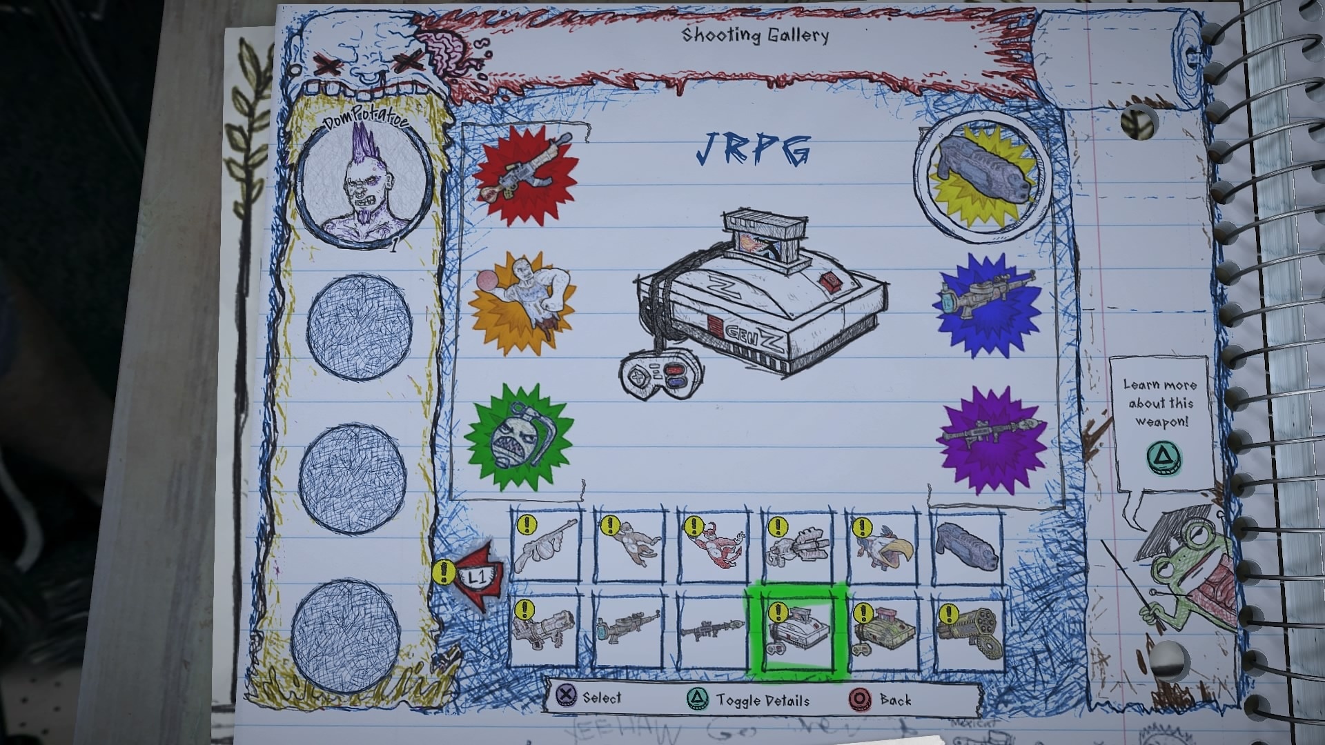 Drawn to Death - Screenshots des abgedrehten Action-Shooters