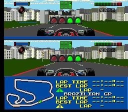 F1 World Championship Edition Sega Mega Drive
