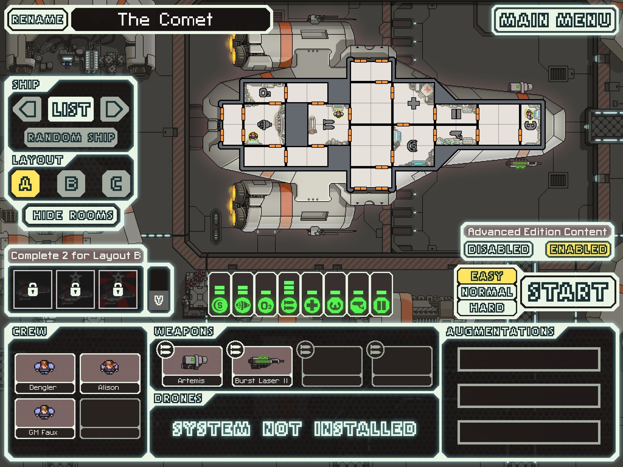 FTL: Faster Than Light - Screenshots aus der iOS-Version