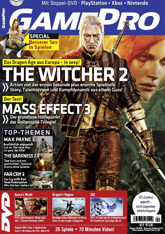 DVD-Inlays - für GamePro-Ausgabe 03 und 04 2012 zum Download