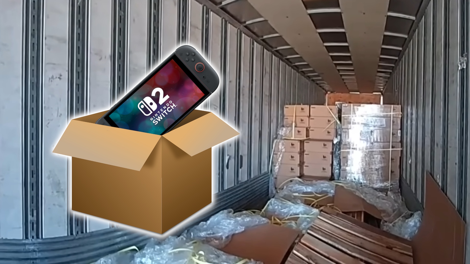 LKW-Fahrer soll 2800 Switch 2-Konsolen an GameStop ausliefern, merkt an der Raststätte: Die Ware ...