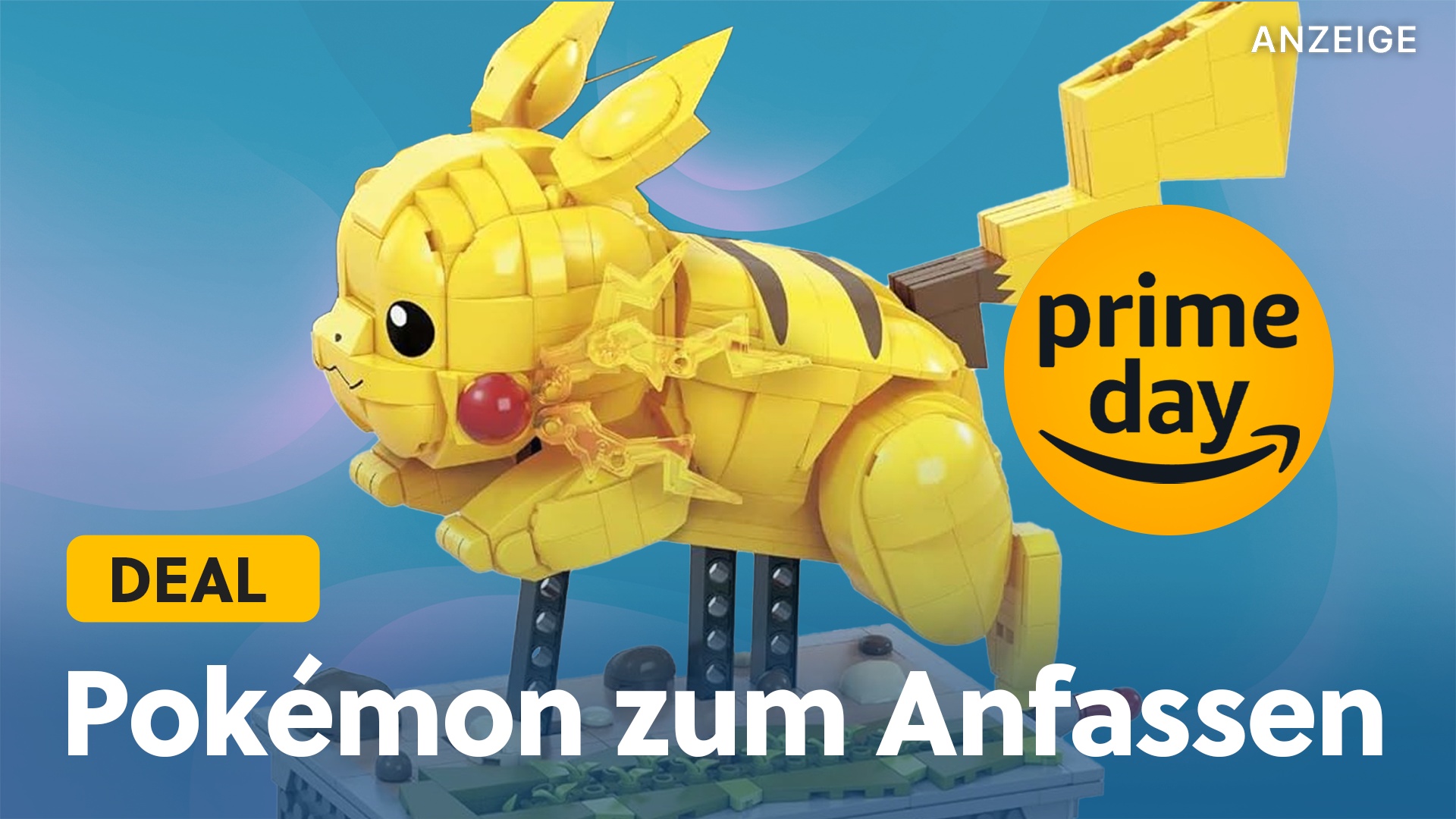 Pikachu und Co zum Nachbauen jetzt am Prime Day bis zu 60% reduziert ...