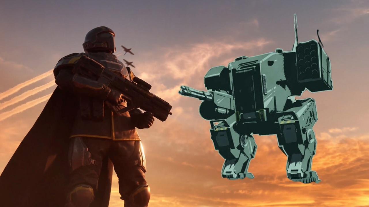 Helldivers 2 stellt ersten Exosuit vor, den ihr bald auf dem ...