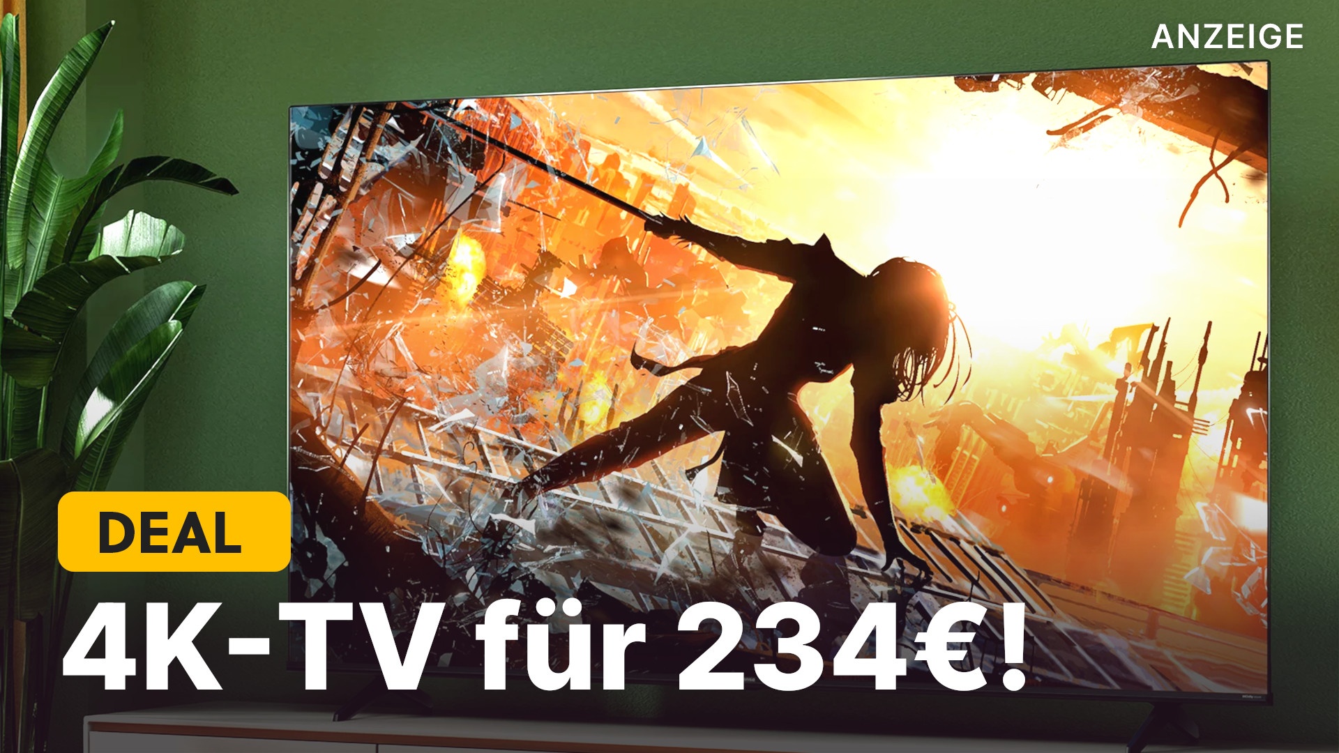 4K-Fernseher für 234€: Dieser Smart-TV liefert gute Qualität zum ...