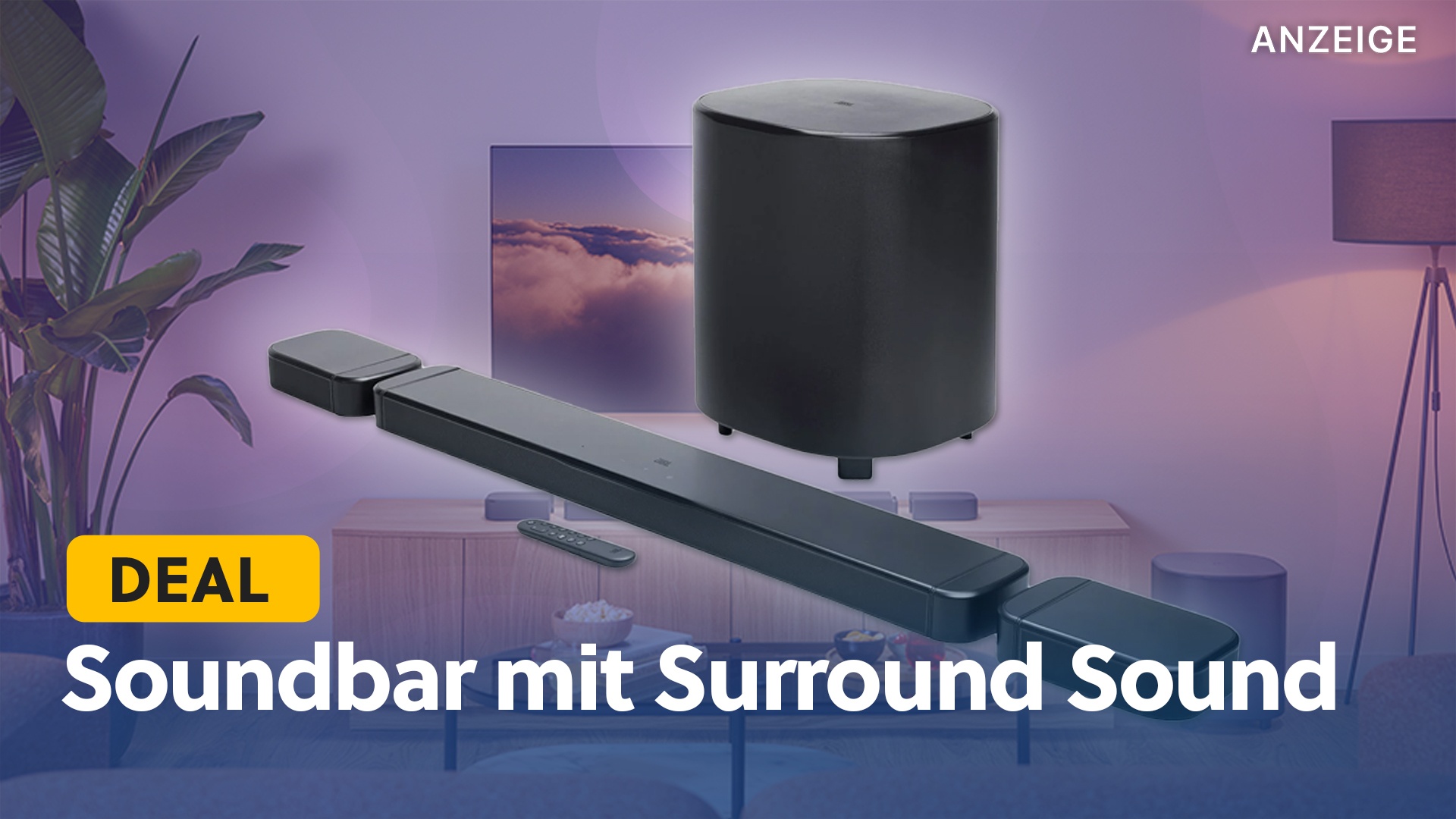 Heimkino war nie praktischer: Diese Soundbar teilt sich auf!