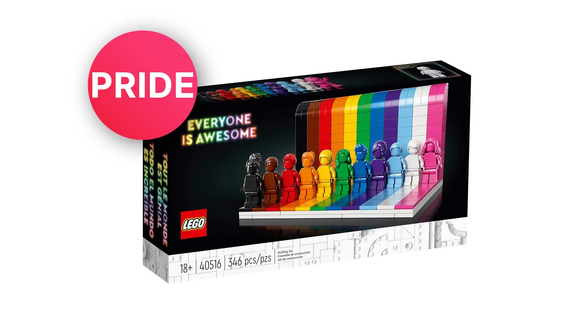 Besonderes LEGO Pride-Set Everyone Is Awesome ist ab sofort erhältlich