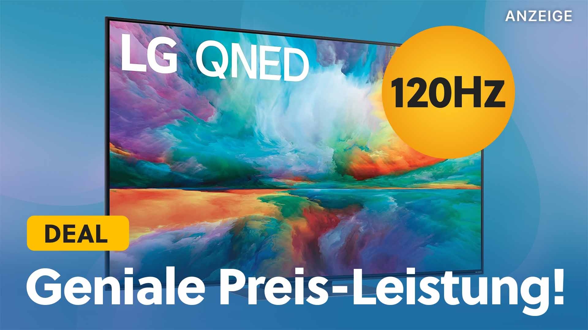 55 Zoll LG QLED-TV jetzt richtig günstig bei Amazon: 4K, HDR, 120Hz und ...