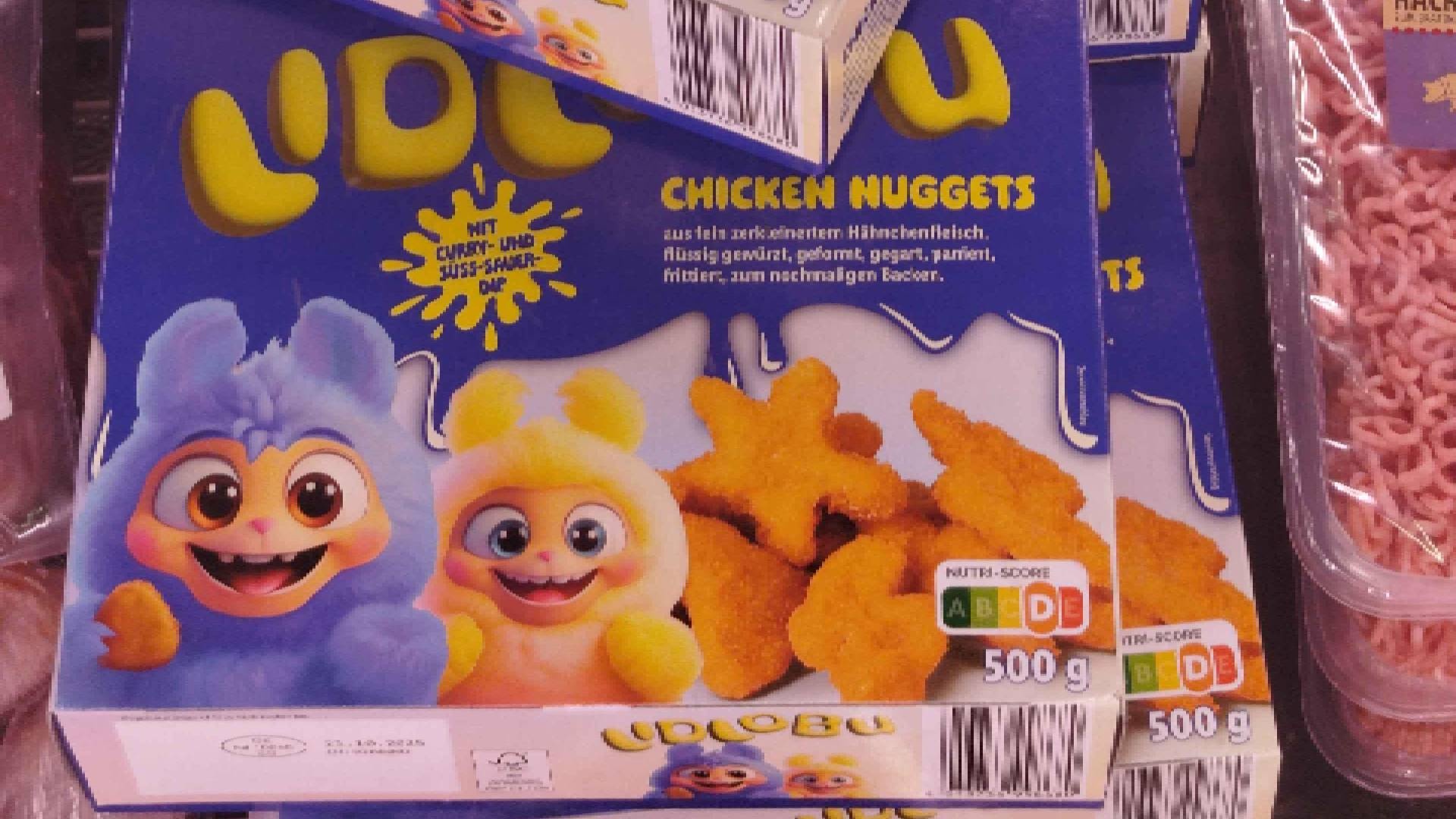 Lidl hat neue Chicken Nuggets im Sortiment, die wie Labubus aussehen ...