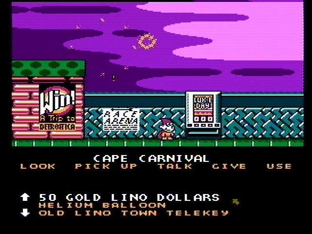 Linus Spacehead's Cosmic Crusade NES