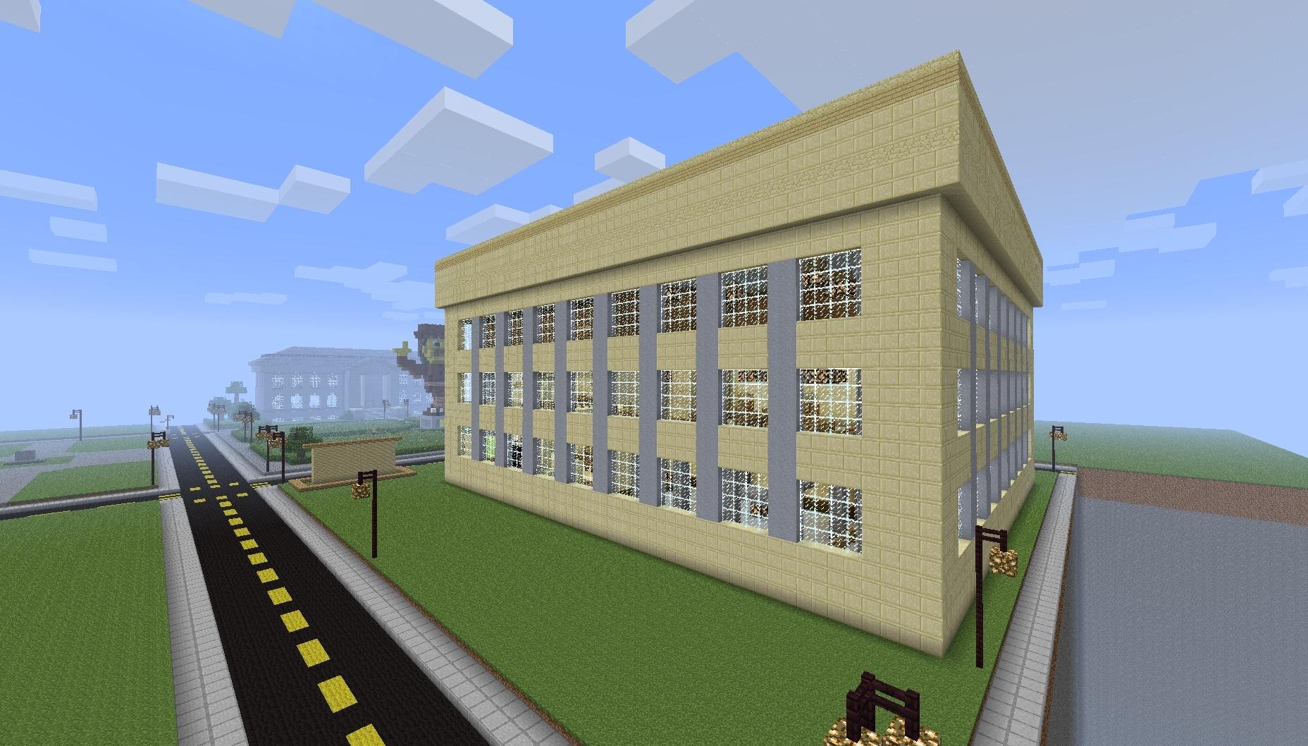 Minecraft-Themenwelten - Springfield aus Die Simpsons