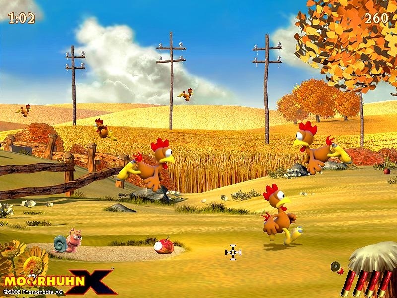 Moorhuhn X - Screenshots