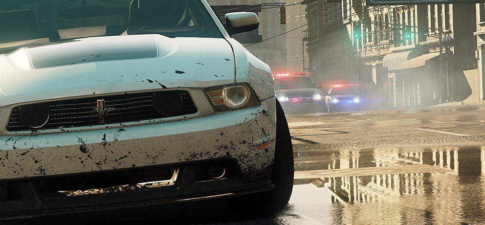 Need for Speed: Most Wanted - Wii-U-Version komplett auf dem Controller ...