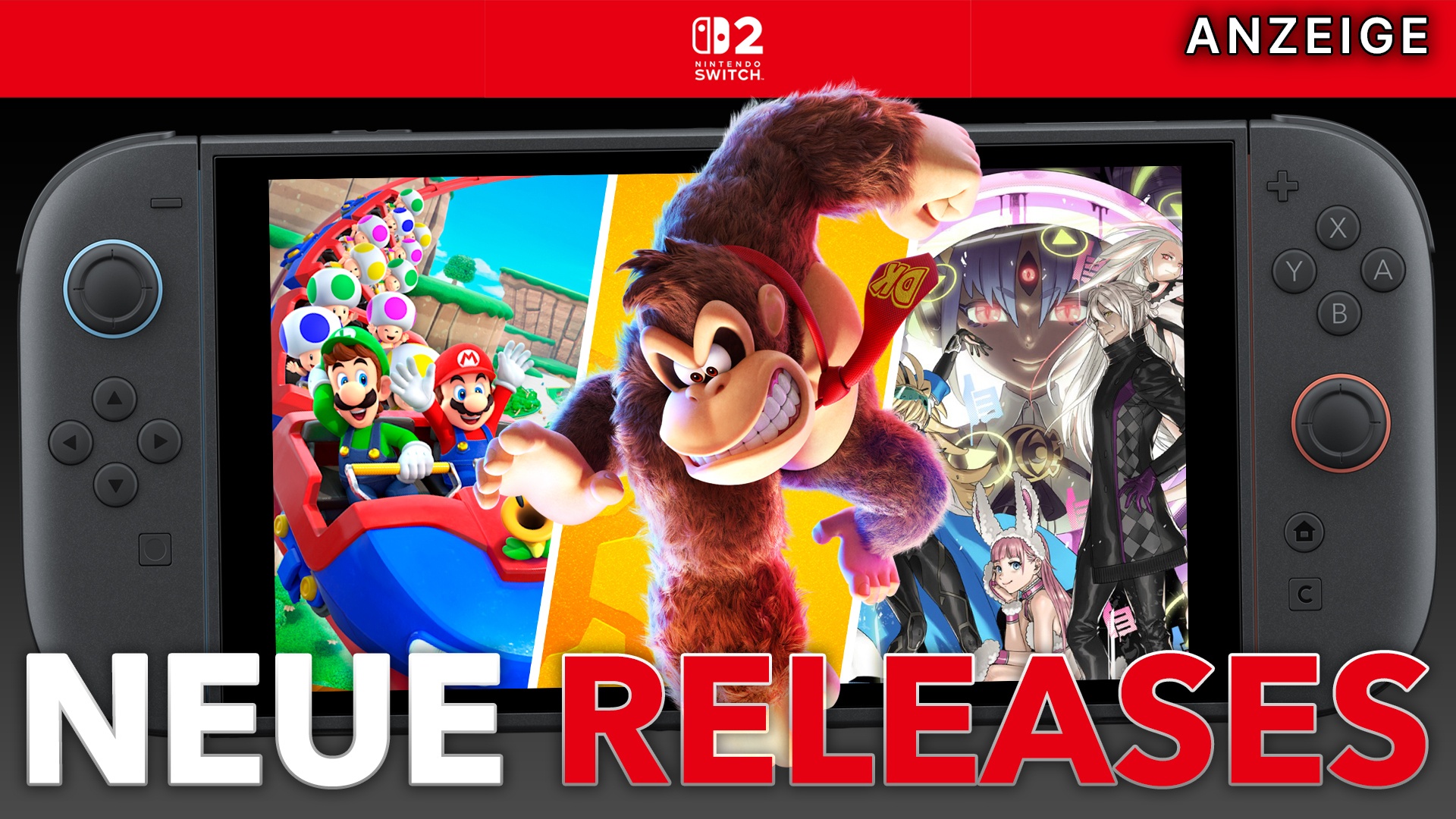 Der Juli wird ein starker Monat für Switch 2 & Switch: Mario, Donkey Kong & 8 weitere Spiele ...