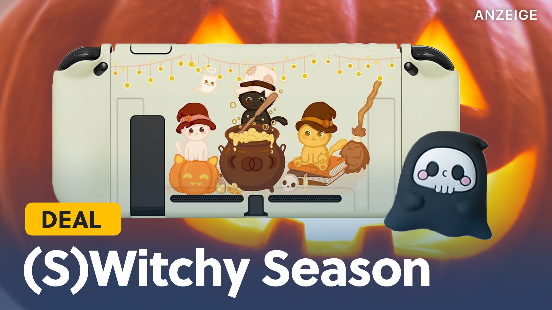 Grusel-Gadgets für eure Nintendo Switch: Verpasst eurer Konsole einen ...