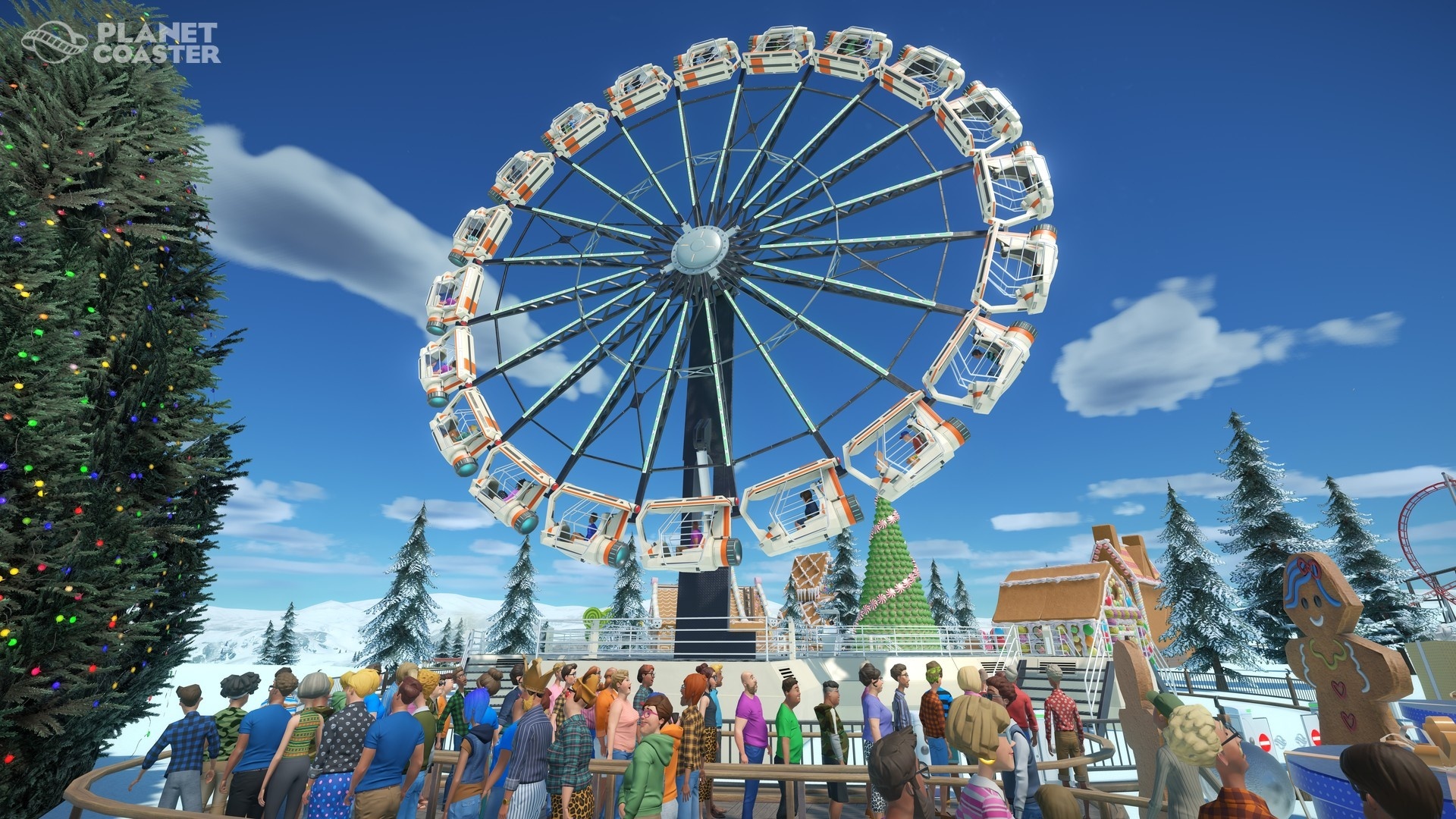 Planet Coaster - Screenshots aus dem Winter-Update